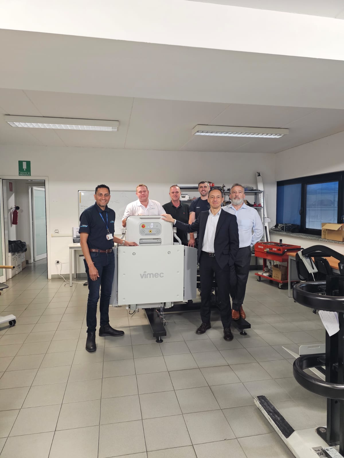 Innovative platform stairlift steals the show at Vimec headquarters ...