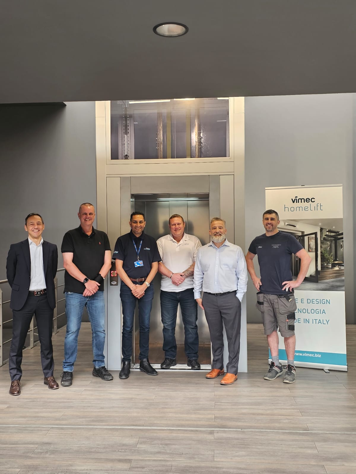 Innovative platform stairlift steals the show at Vimec headquarters ...